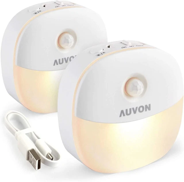 NIGHT LIGHT, USB Rechargeable LED Motion Sensor Light, Removable ...