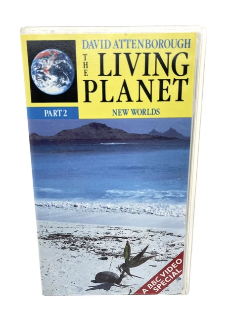 DAVID ATTENBOROUGH THE Living Planet Part 2 New Worlds VHS £3.99 ...