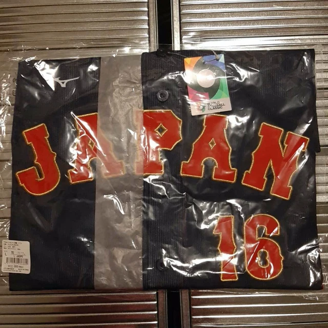 WBC 2023 SHOHEI Ohtani Visitor Number 16 replica uniform L embroidery ...