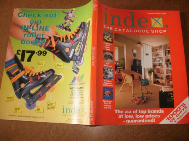 INDEX CATALOGUE AUTUMN/WINTER 1994 £24.95 - PicClick UK