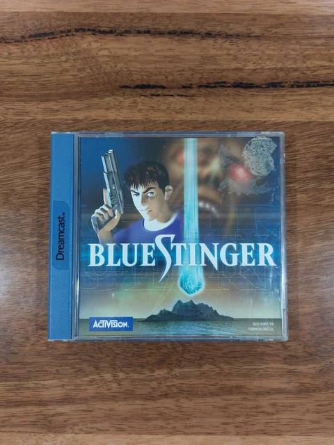 SEGA DREAMCAST BLUE Stinger Game Disc Game With Manual & Case PAL 1999 ...