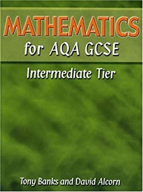 MATHEMATICS POUR AQA Gcse Couverture Rigide Tony, Alcorn, David Banques ...