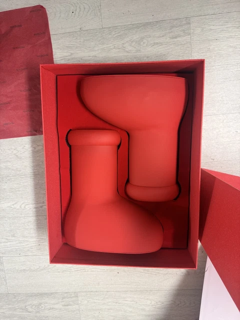MSCHF BIG RED Boots Uk 12 | Us 13| Eu 47.5 Brand New £289.99 - PicClick UK