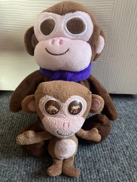 CADBURYS BUTTONS MONKEY Plush Soft Toy Bundle X2 Rare £10.00 - PicClick UK