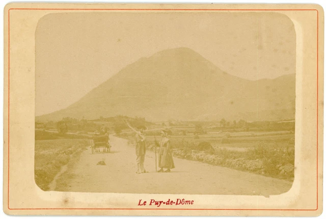 FRANCE, LE PUY-DE-DÔME Vintage albume print Tirage albuminé 11x16,5 Circ EUR 39,00 - PicClick FR