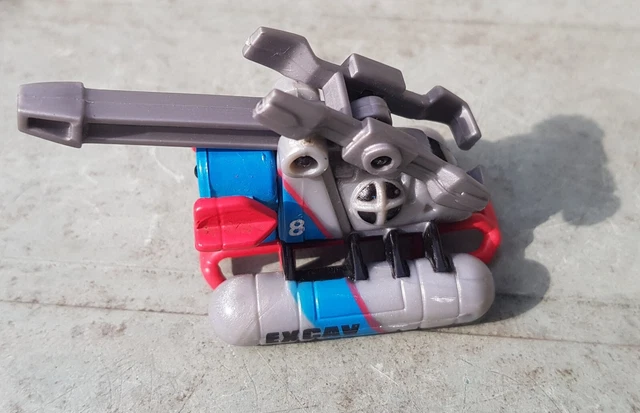 SMALL MICRO MACHINE Plastic Mini Submarine with Manipulator Arm marked ...