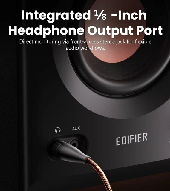 EDIFIER MR5 2.0 Studio Monitor Bookshelf Speakers: VGP2025 Gold Award ...