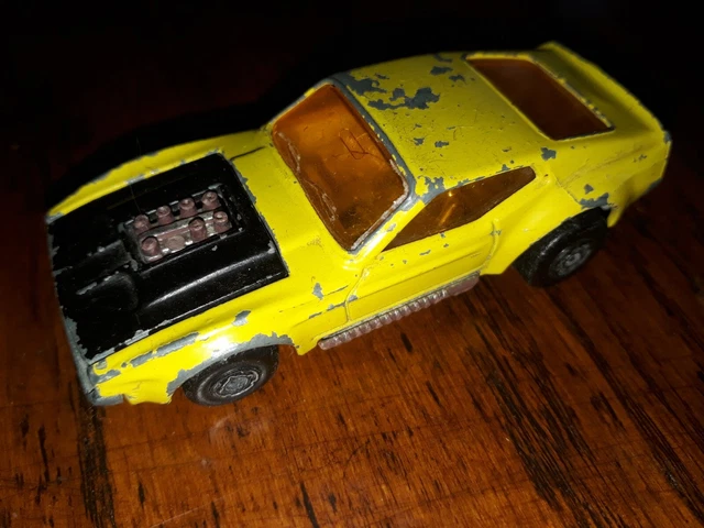 Matchbox Superfast No. 44 Boss Mustang Made in England by Lesney 1972