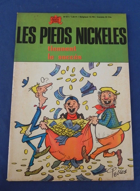 BD : LES PIEDS NICKELES N° 52 TIENNENT LE SUCCES de 1966 - Dessins de ...