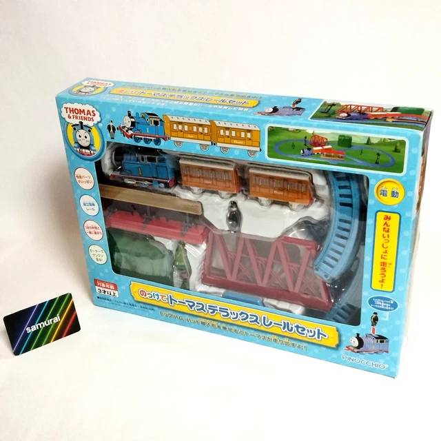 TOMY PLARAIL THOMAS & Friends Deluxe Rail Set - Battery Operated Japan ...