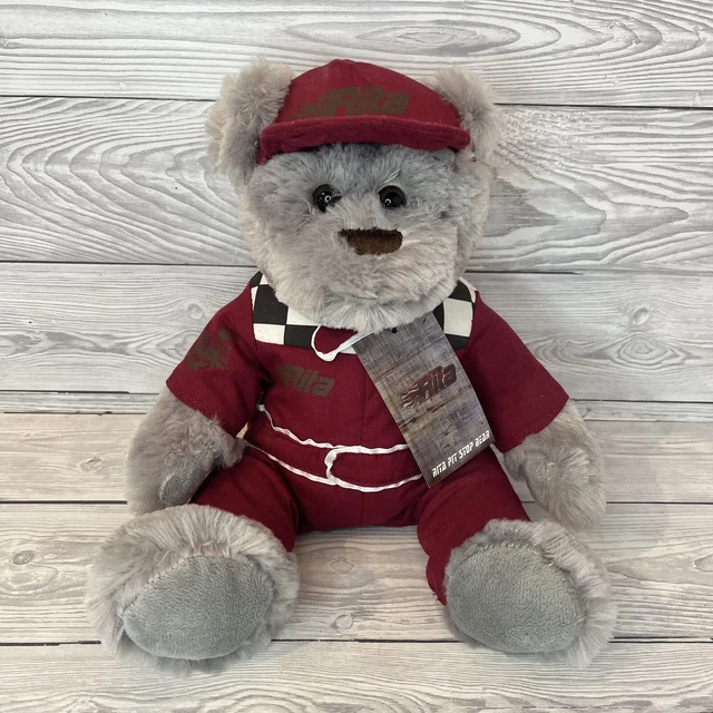 RITA PIT STOP Bear Alton Towers Theme Park Ride Soft Plush Toy Teddy ...