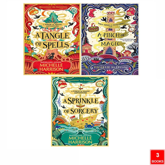 A PINCH OF Magic Adventure Michelle Harrison 3 Books Collection Set A ...