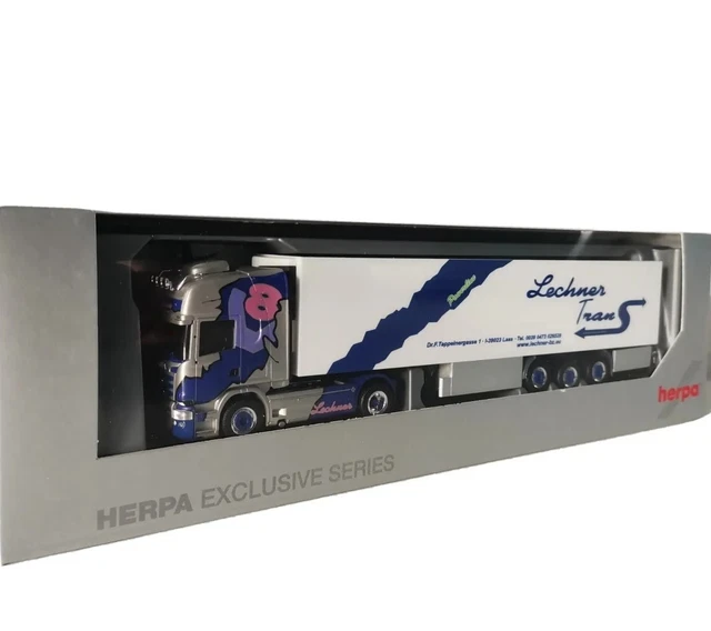 HERPA 941266 SCANIA R 13 TL V8, Lechner Trans, pink Lady, Lissy, Kühl ...