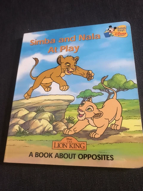 THE LION KING- Simba and Nala at Play- (Baby's First Disney Book ...