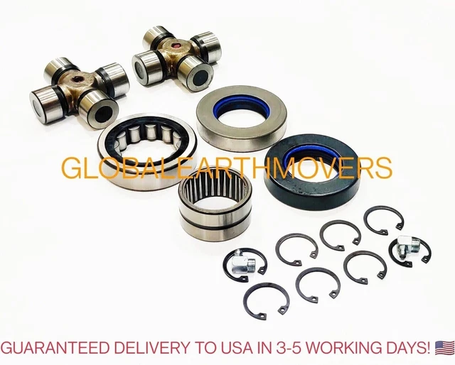 JCB BACKHOE - Front Axle Shaft Repair Kit W. Universal Joint (Part No ...