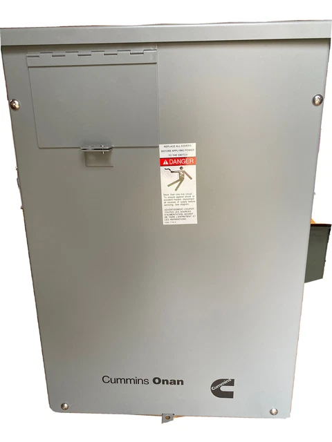 CUMMINS ONAN TRANSFER Switch 100 Amp RSS100-6634 $650.00 - PicClick