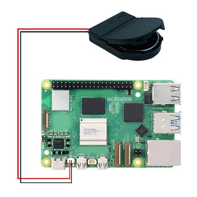 FOR RASPBERRY PI 5 RTC Battery Box (Not include CR2032 O3G4 W7B6 Hot ...