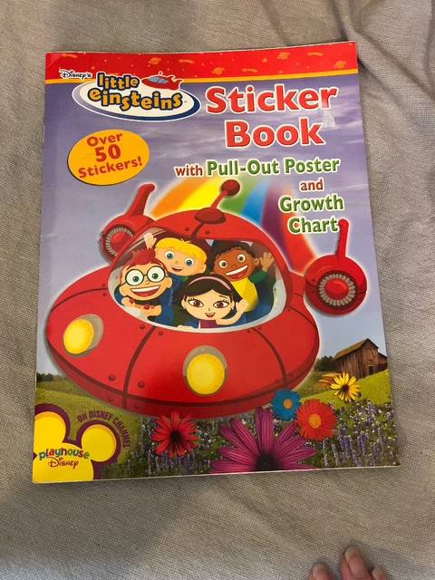 LITTLE EINSTEINS STICKER Activity Book Disney Playhouse RARE Vtg £14.77 ...