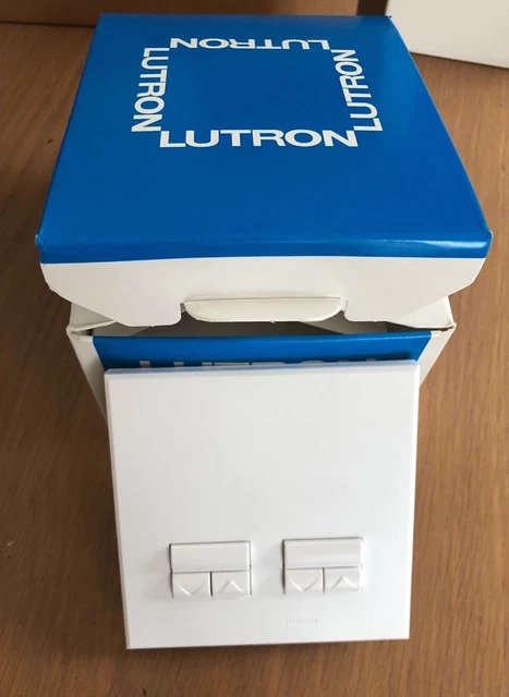 LUTRON HOME LIGHTING Rania RNDU-252B-FAW-M Dimmer 2g Switch Arctic ...