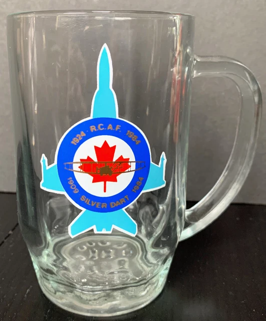 TASSE ANNIVERSAIRE ARC Aviation royale canadienne verre fléchettes ...