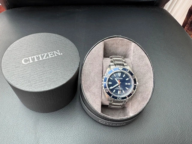 CITIZEN PROMASTER DIVER Blue Dial Steel Mens Watch Bn0191-55l £35.48 ...