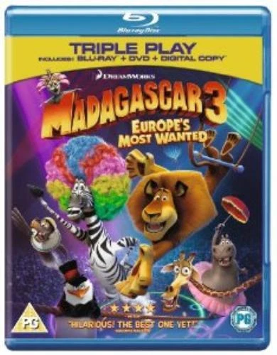 MADAGASCAR 3: EUROPES Most Wanted - Trip Blu-ray Expertly Refurbished Product £2.49 - PicClick UK