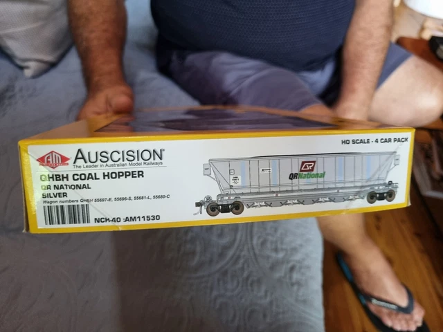 AUSCISION QHBH COAL hopper QR national railway, model trains ho scale ...