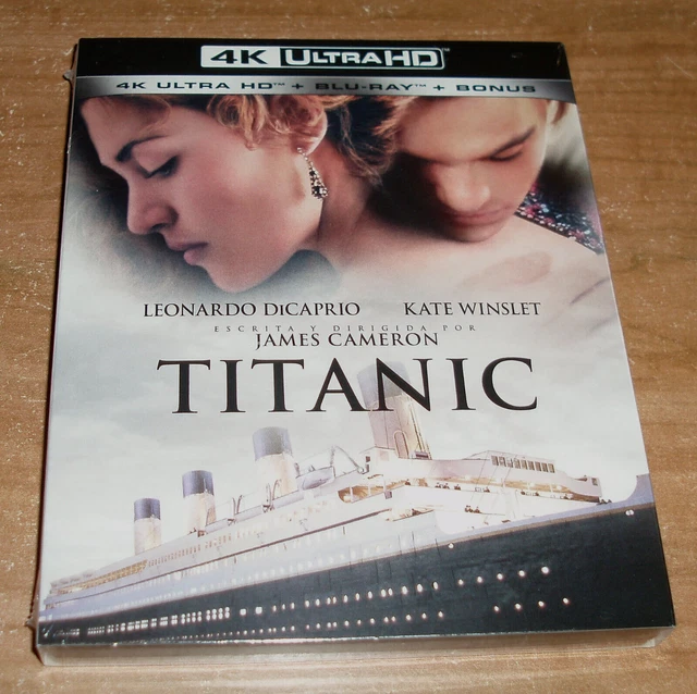 TITANIC 4K UHD+BLU-RAY+BLU-RAY Extra Con Copertina Nuova Sigillata Dramma A-B-C EUR 52,24 ...