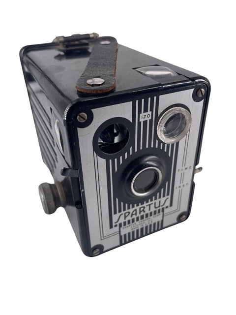 CAMERA BOX SPARTUS Full-View Bakelite USA 1942 - Vintage £24.50 ...