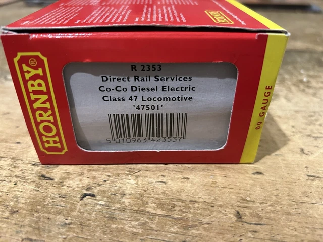 OO GAUGE HORNBY R2353 Class 47501 DRS Loco EUR 87,58 - PicClick IT