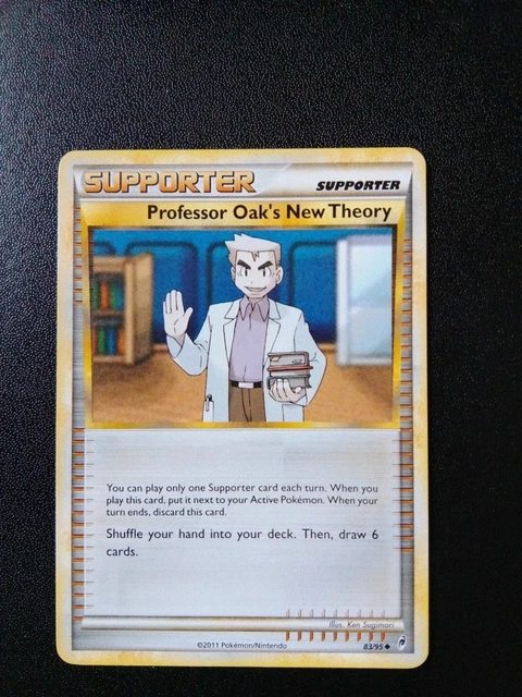 POKÉMON TCG PROFESSOR Oak's New Theory Call of Legends 83/95 LP Regular ...