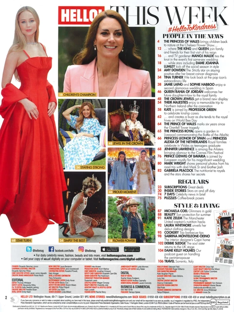 HELLO! REVUE, KATE Middleton, King Charles, Queen Camilla, Amy Dowden ...