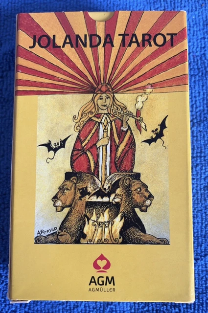 RARE JOLANDA TAROT (AGM Edition) 2008 Swedish illustrator Hans Arnold ...