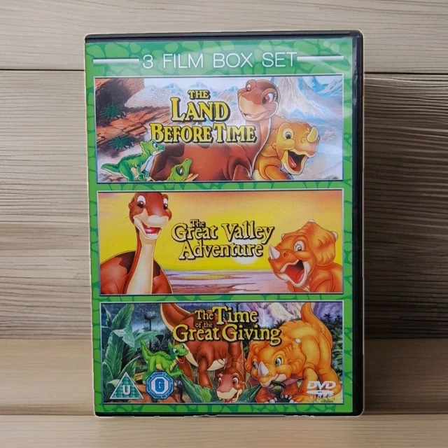 THE LAND BEFORE Time Collection DVD - Parts 1, 2 & 3 - Animated ...