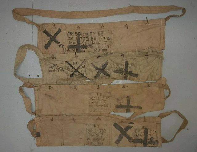 WW2 SMLE MK2 RIFLE BANDOLEER - AUSTRALIAN ARMY ISSUE VGC DATED FROM ...