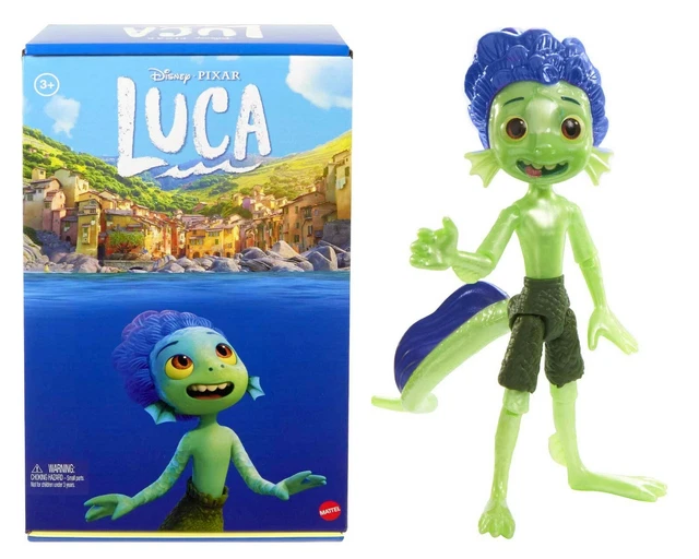 MATTEL DISNEY PIXAR Luca - Luca Paguro Action Figure 5.5" Inch Tall ...
