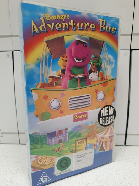 BARNEY’S ADVENTURE BUS - Featuring 17 Favourite Barney Songs (VHS, 1998 ...