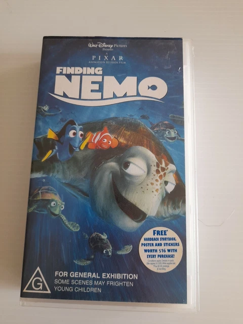 FINDING NEMO 2001 VHS Video Tape | Walt Disney Pixar $6.00 - PicClick AU