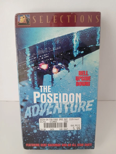 THE POSEIDON ADVENTURE 1972 VHS Tape Century Fox NEW Sealed £9.25 - PicClick UK