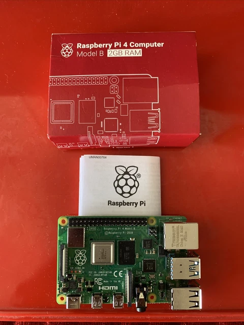 RASPBERRY PI 4 Computer Model B, 2 GB RAM, opened but never used, brand ...
