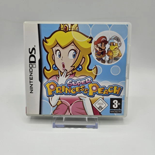 SUPER PRINCESS PEACH Nintendo DS Komplett CiB OVP Sammlerzustand PAL ...