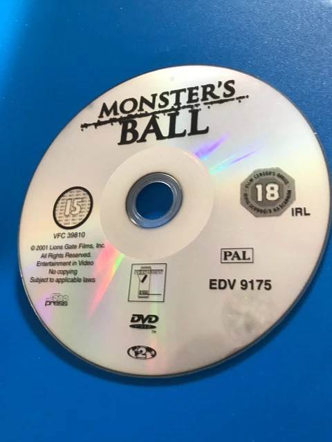 MONSTERS BALL [DVD] [2017]. Disc only. EUR 5,77 - PicClick IT