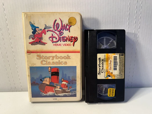 STORYBOOK CLASSICS (ANIMATED) - Walt Disney Home Video VHS Rare White ...