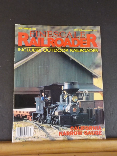 FINESCALE RAILROADER 1997 September California Narrow Gauge £5.89 ...