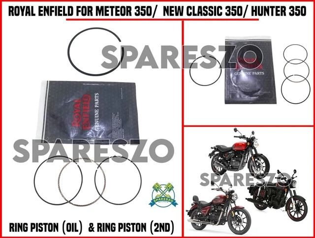 ROYAL ENFIELD &ANILLO DE ACEITE DE PISTÓN Y 2º" para Meteor 350/New ...