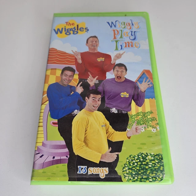 VHS SONGS THE Wiggles: Wiggly Play Time VIDEO 2001 MOVIE TAPE VCR ...