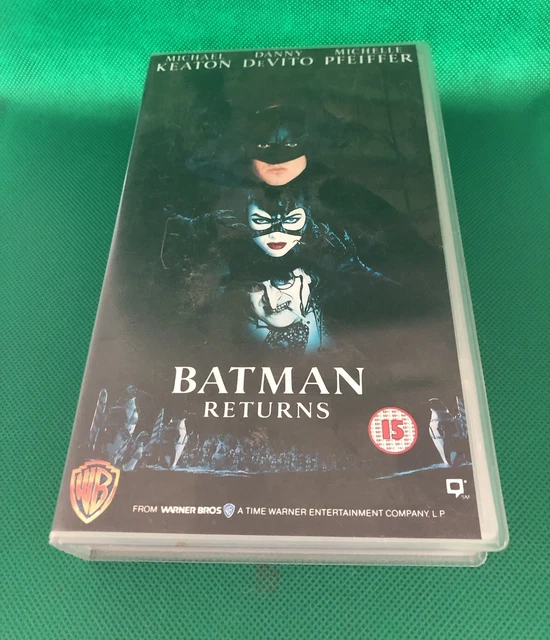 VINTAGE VHS BATMAN Returns Certificate 15 121 Minutes 1992 See Photos £ ...