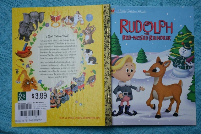LITTLE GOLDEN BOOK: Rudolph The Red Nosed Reindeer Random House 1st Edition $5.99 - PicClick AU