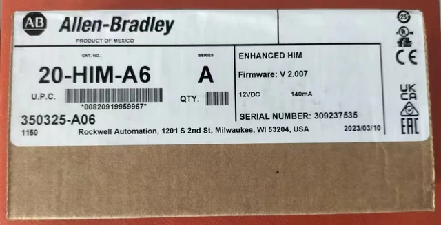 NEW 20-HIM-A6 ALLEN-BRADLEY PowerFlex Architecture Class HIM 20HIMA6 ...