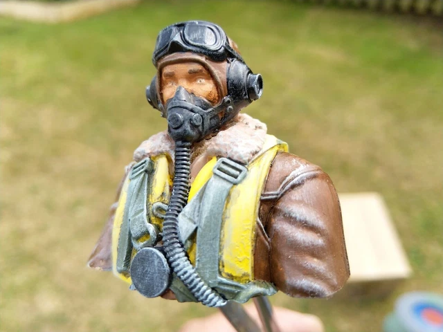 HIGHLY-DETAILED FIGURE OF a Spitfire Pilot (50 mm) by 3Dclever Scale 1: ...